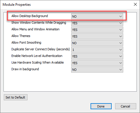 ThinManager Terminal RDP Session Slow to Load or Hangs at Welcome Screen
