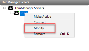 ThinManager: Authenticate Device Message on Terminal